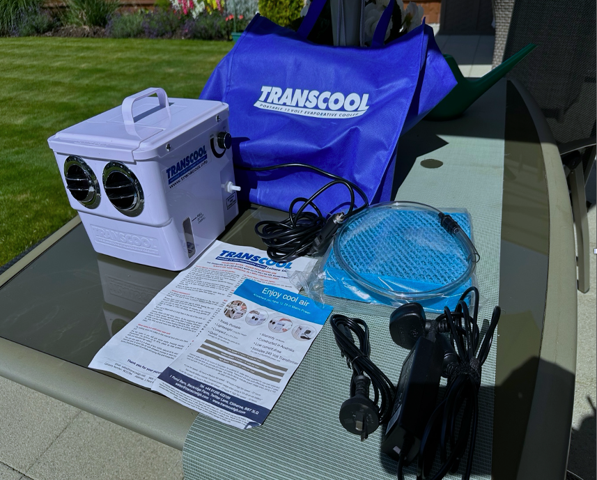 Transcool Portable Air Cooler - SOLD - The Spinney Caravan Storage